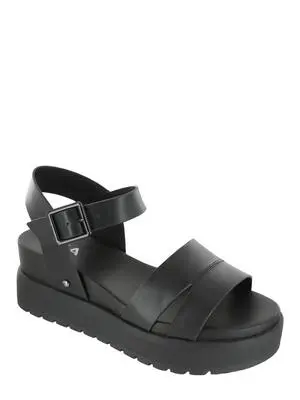 Mia MIA Maya Platform Sandal Black