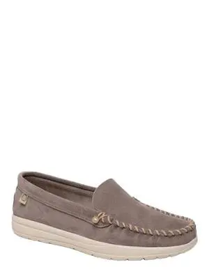 Minnetonka Classic Water Resistant Loafer - Grey