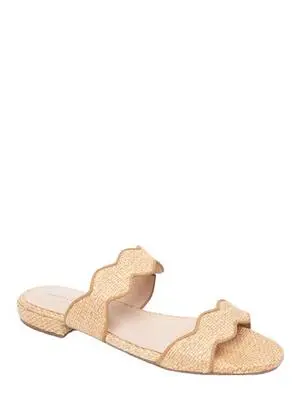 PATRICIA GREEN Palm Beach Sandal - Natural Raffia