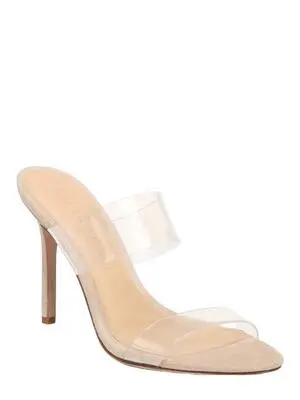 Veronica Beard Asha Sandal - Ecru/clear