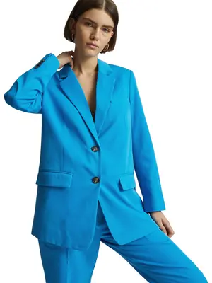 Everlane Everlane Oversized Blazer Brilliant Blue