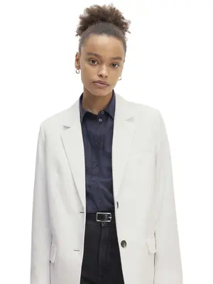 Everlane Everlane Oversized Blazer White