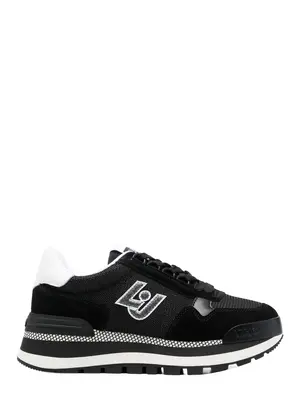 Liu Jo Logo-patch Low-top Sneakers - Black