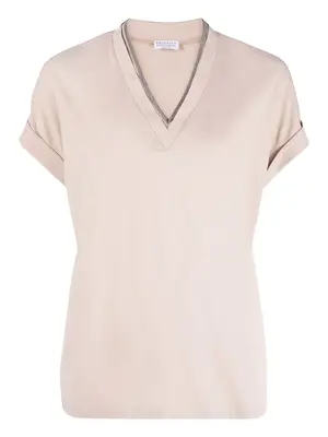 BRUNELLO CUCINELLI Brunello Cucinelli V-Neck T-Shirt