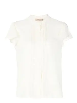 TWINSET Lace-Trimmed Blouse