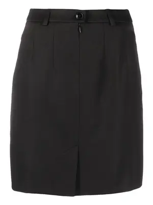 MARTINE ROSE Martine Rose High-Waisted Knee Length Skirt