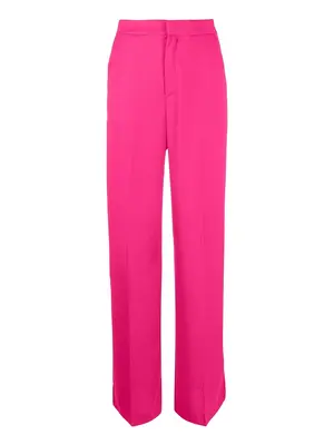 Andamane High-waisted Tailored Trousers - Pink