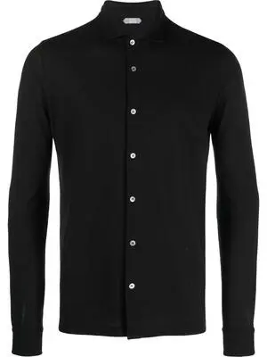 ZANONE Spread-collar Shirt