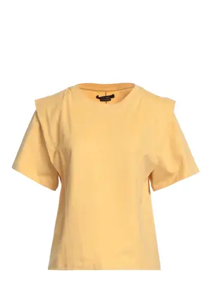 Isabel Marant Cotton Jersey T-Shirt Ocher