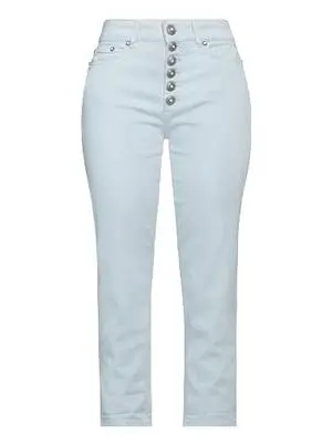 DONDUP Tapered High-waisted Pants - Blue