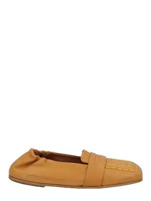 Marsèll MARSÈLL Soft Leather Penny Loafers Yellow
