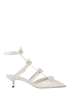 Valentino Garavani Pumps In Leather White