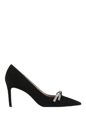 STUART WEITZMAN Pumps In Soft Leather - Black
