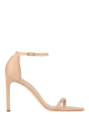 STUART WEITZMAN Ankle Strap Sandals - Beige