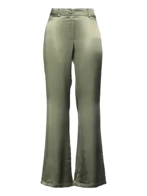 SOUVENIR SOUVENIR Light Viscose Pants Military Green