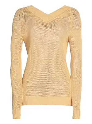 N.O.W. ANDREA ROSATI CASHMERE Sweater - Yellow