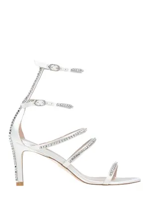 STUART WEITZMAN Gladiator Sandals - White