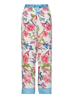 SEVENTY VENEZIA Pajama Pants - White