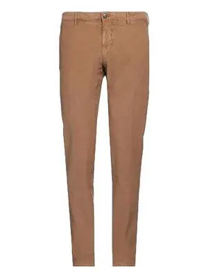 Incotex Man Pants Ivory Size 38 Cotton, Elastane Beige