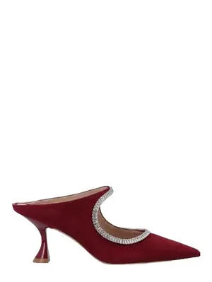 STUART WEITZMAN STUART WEITZMAN Leather Mules Red