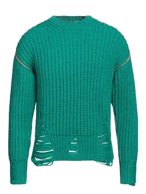MSGM Knit Sweater - Green