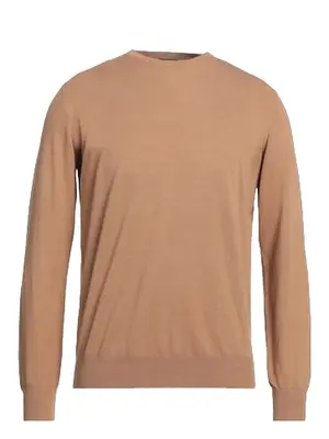 Rossopuro ROSSOPURO Cotton Knit Sweater Beige