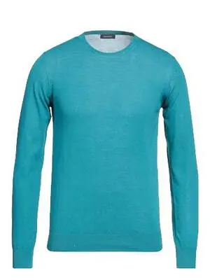 Rossopuro ROSSOPURO Cotton Knit Sweater Blue