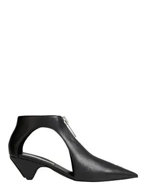 Stella McCartney Zipit Cutout Ankle Boots - Black
