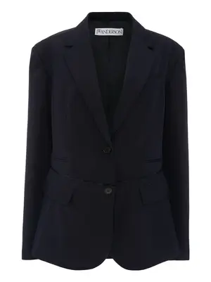 JW Anderson Single-breasted Blazer - Blue