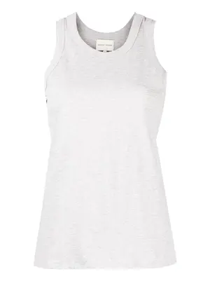 Loulou De Saison Loulou Studio Round-neck Tank Top - Grey