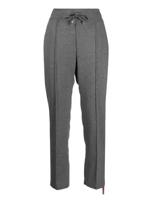 MADISON.MAISON Laminated-band Knit Pants - Grey