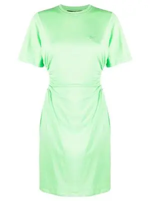 Karl Lagerfeld Jersey Cut-out Dress - Green