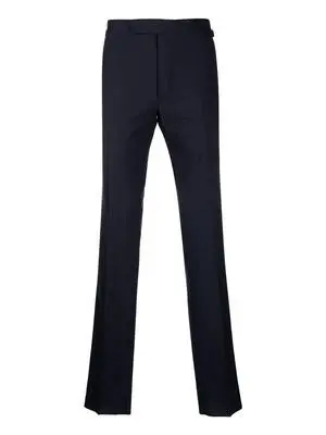 TOM FORD Wool Tailored Trousers - Blue