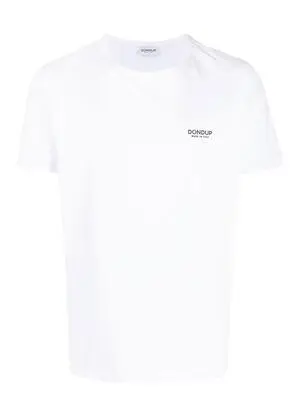DONDUP Chest Print Logo T-shirt - White