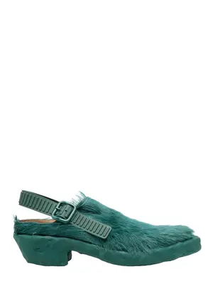 Camper 60mm Venga Mules - Green