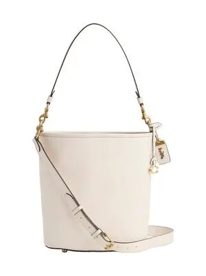 COACH Restored Dakota Bucket Bag - Brass/chalk