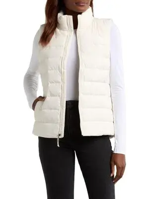 The North Face Aconcagua 3 Puffer Vest - White Dune