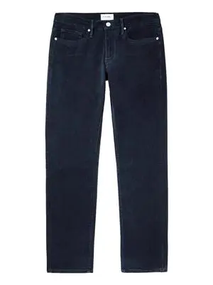 FRAME L'homme Slim-fit Stretch Trousers - Blue