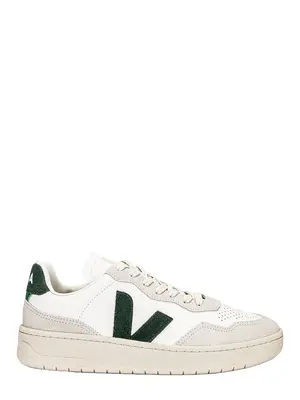 VEJA V-90 Sneaker - Extra White & Cyprus