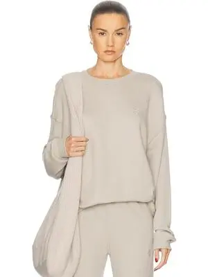 Eterne Eterne Oversized Crewneck Sweatshirt Dove