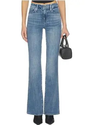 Good American Good Legs Flare Jeans - Indigo1154