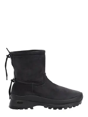 Auralee X Foot The Coacher Suede Boots - Black