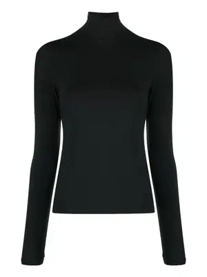 Rag & Bone Roll-neck Long-sleeved Top - Black