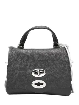 ZANELLATO Postina Super Baby Leather Tote - Black