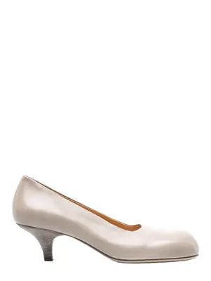 Marsèll 50mm Tillo Square-toe Pumps - Grey