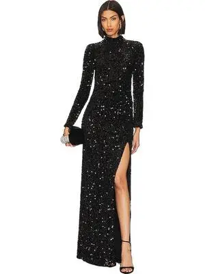 Likely Kerry Gown - Black