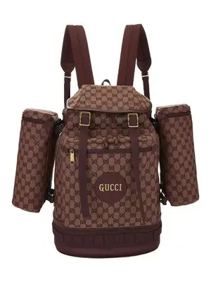 Gucci Original Gg Alpina Trekking Backpack - Burgundy