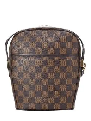 LOUIS VUITTON Damier Ebene Ipanema - Brown
