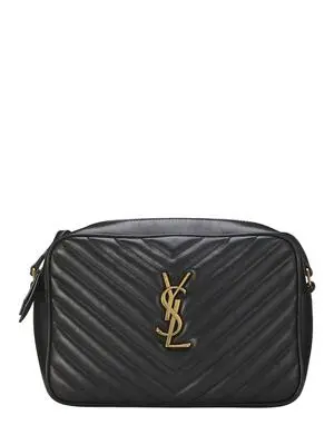 SAINT LAURENT YSL Quilted Calfskin Camera Bag
