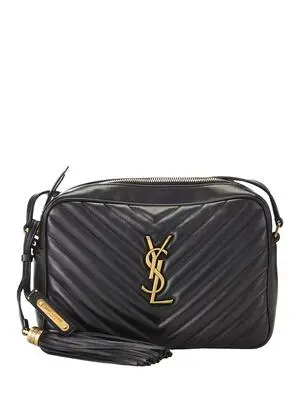 SAINT LAURENT YSL Quilted Calfskin Lou Camera Bag